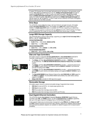 IBM System x3755 M3 Product Guide | PDF | Computer Peripherals | Computing