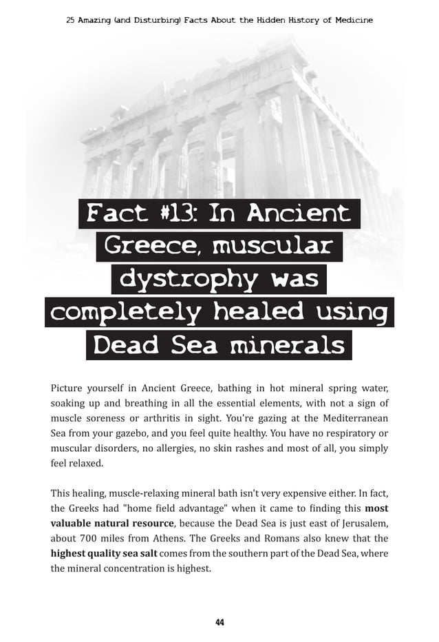 25 Amazing-and-Disturbing-Facts-About-The-Hidden-History-of-Medicine | PDF