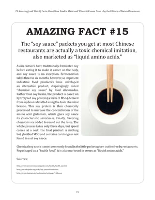 25 Amazing-and-Weird-Facts-About-Food | PDF