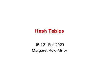 hash tables for data structures and algorithm | PDF