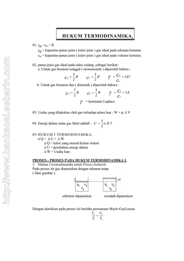 25 hukum-termodinamika | PDF