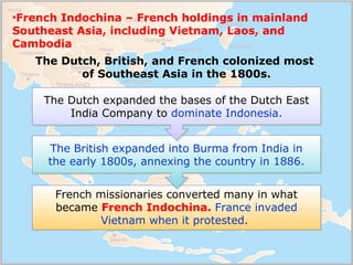 Imperialism In Asia 1800s