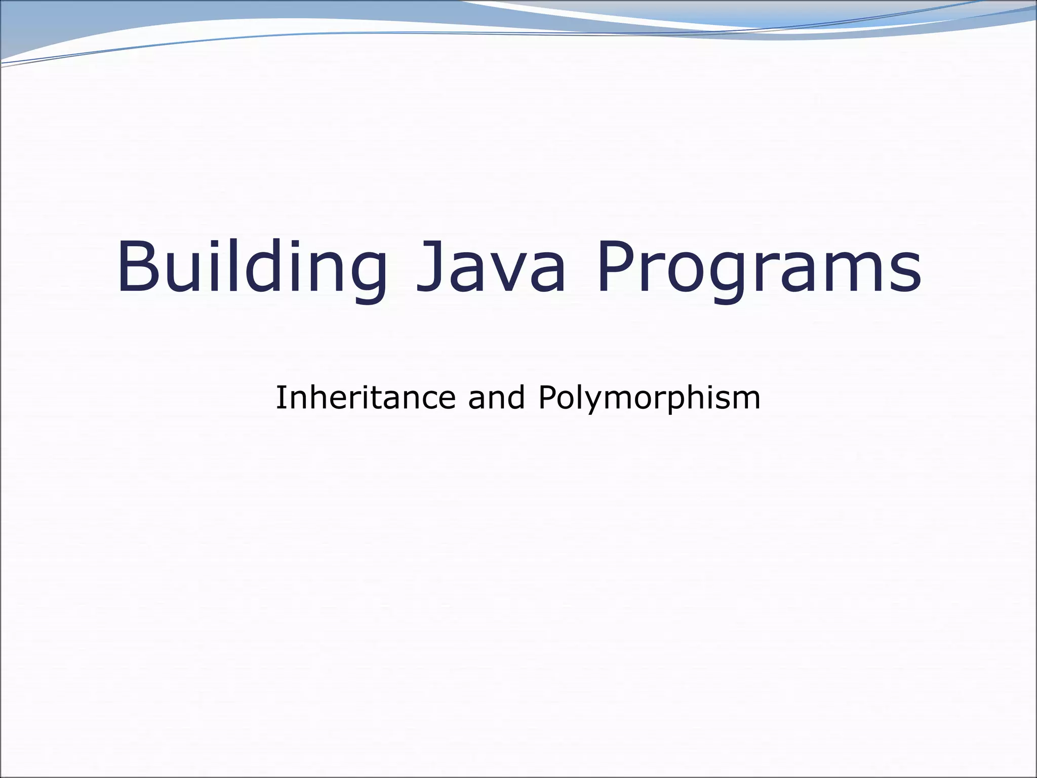 25 Inheritance Polymorphismppt 7837
