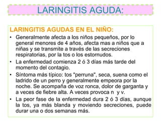 25. laringitis aguda | PPTX