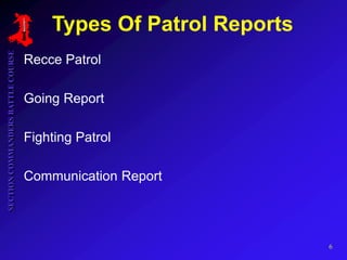 25 - Patrol Report.PPT