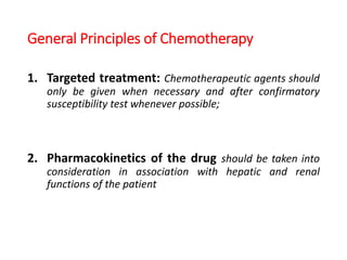 25- PRINCIPLES OF CHEMOTHERAPY.pptx pharmacy | PPTX | Infectious ...