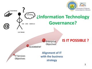 Proposal of a Framework of IT Governance for Public Universities in ...