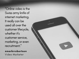 25 Quotes to Inspire your Video Marketing | PPTX