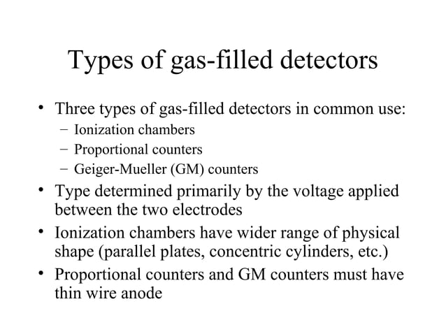 25 -radiation_detection_&_measurement_i | PPT | Chemistry | Science