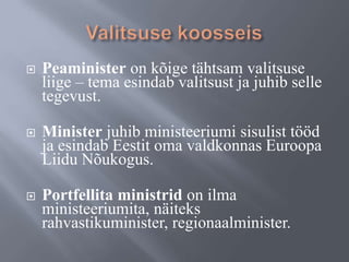 25. taidesaatev voim. valitsus | PPTX