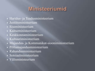25. taidesaatev voim. valitsus | PPT