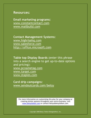 25 Tips For Marketing Table Success | PDF