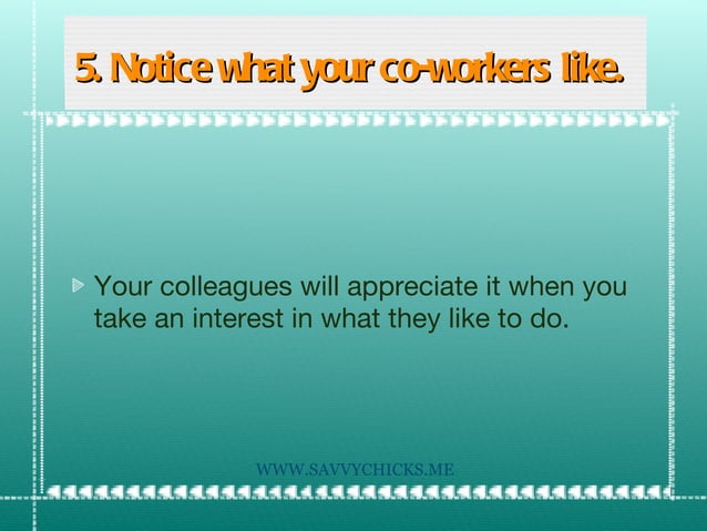 25 ways-to-be-a-good-co-worker | PPT