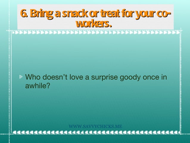 25 ways-to-be-a-good-co-worker | PPT