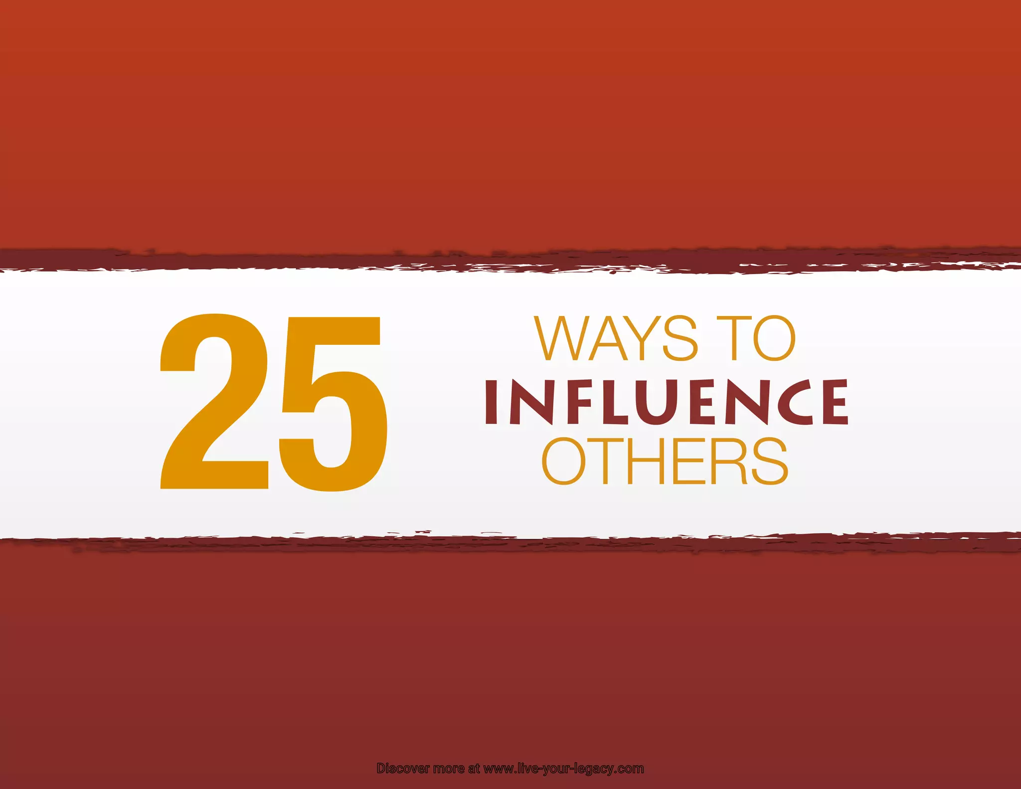 25 Ways to Influence Others | PDF