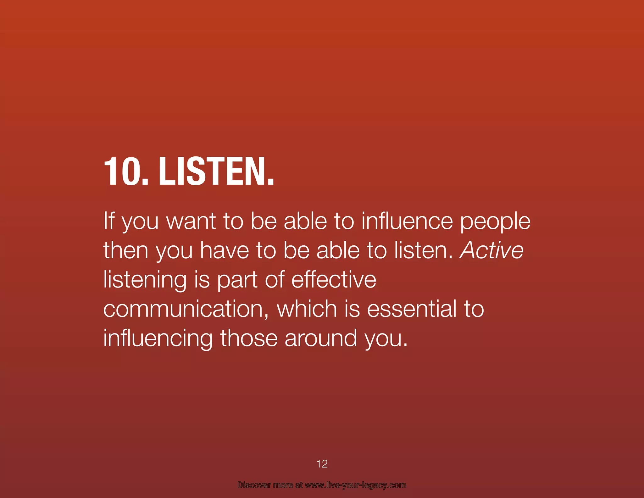 25 Ways to Influence Others | PDF