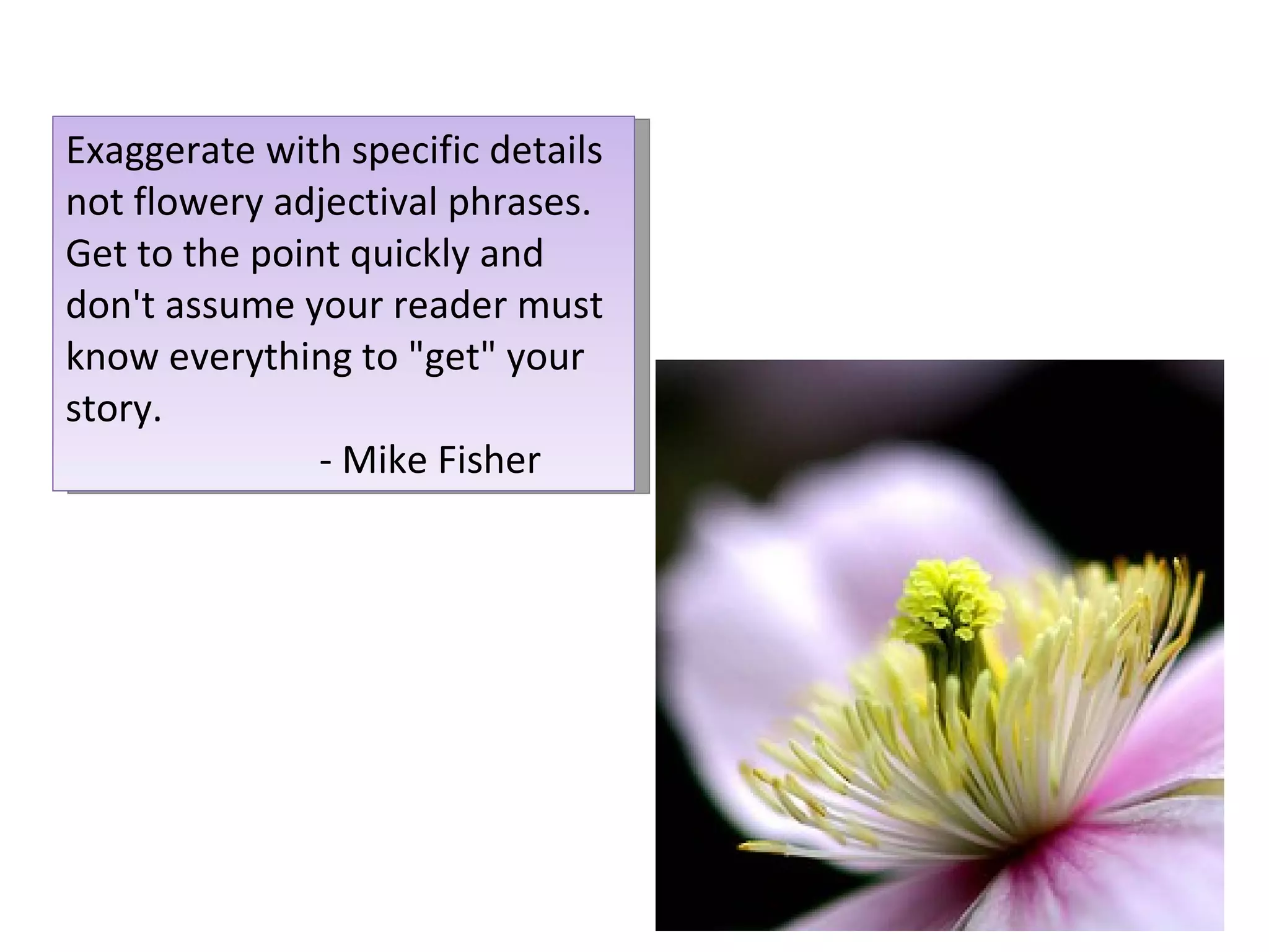 25 Words Of Wisdom - Writing | PPT