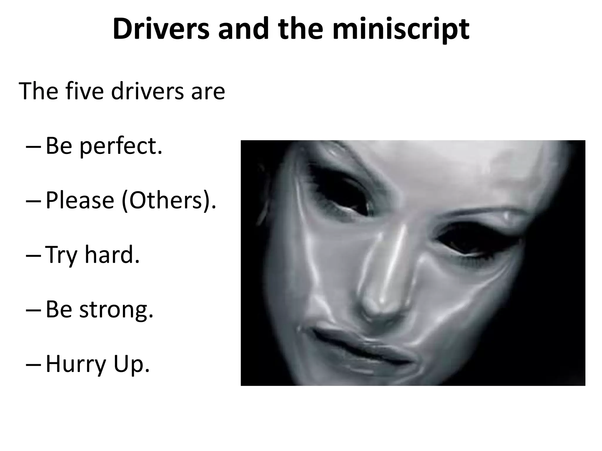 Drivers and the miniscript | PPTX