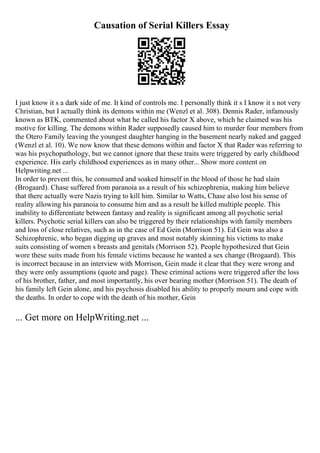 250-300 Word Essay Example | PDF