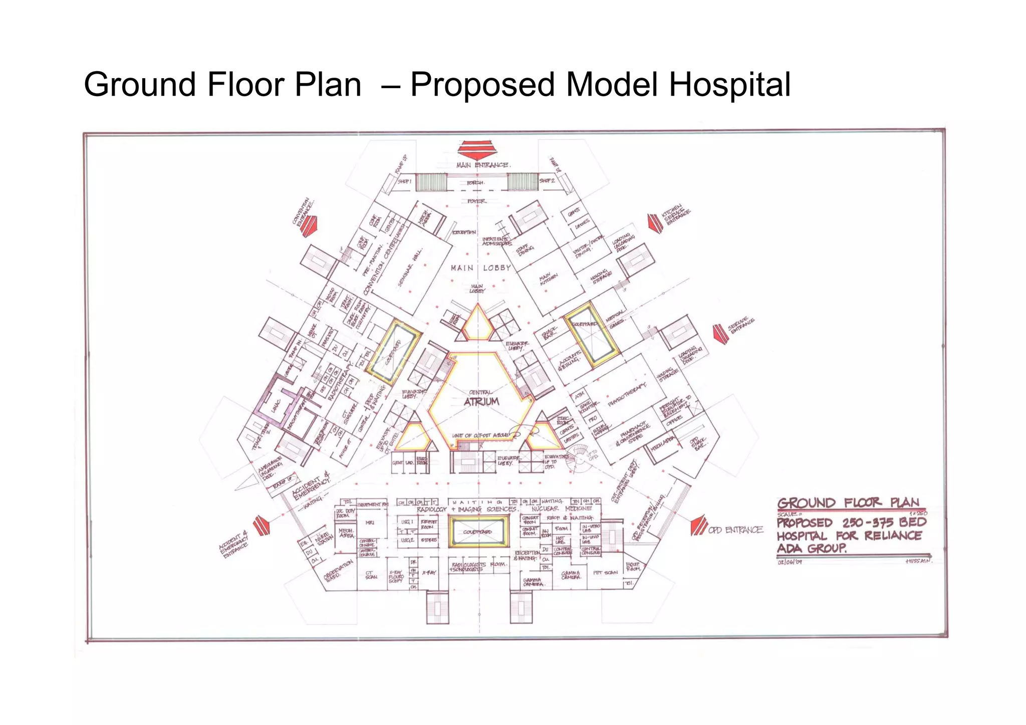 250 375 bed model hospital | PDF