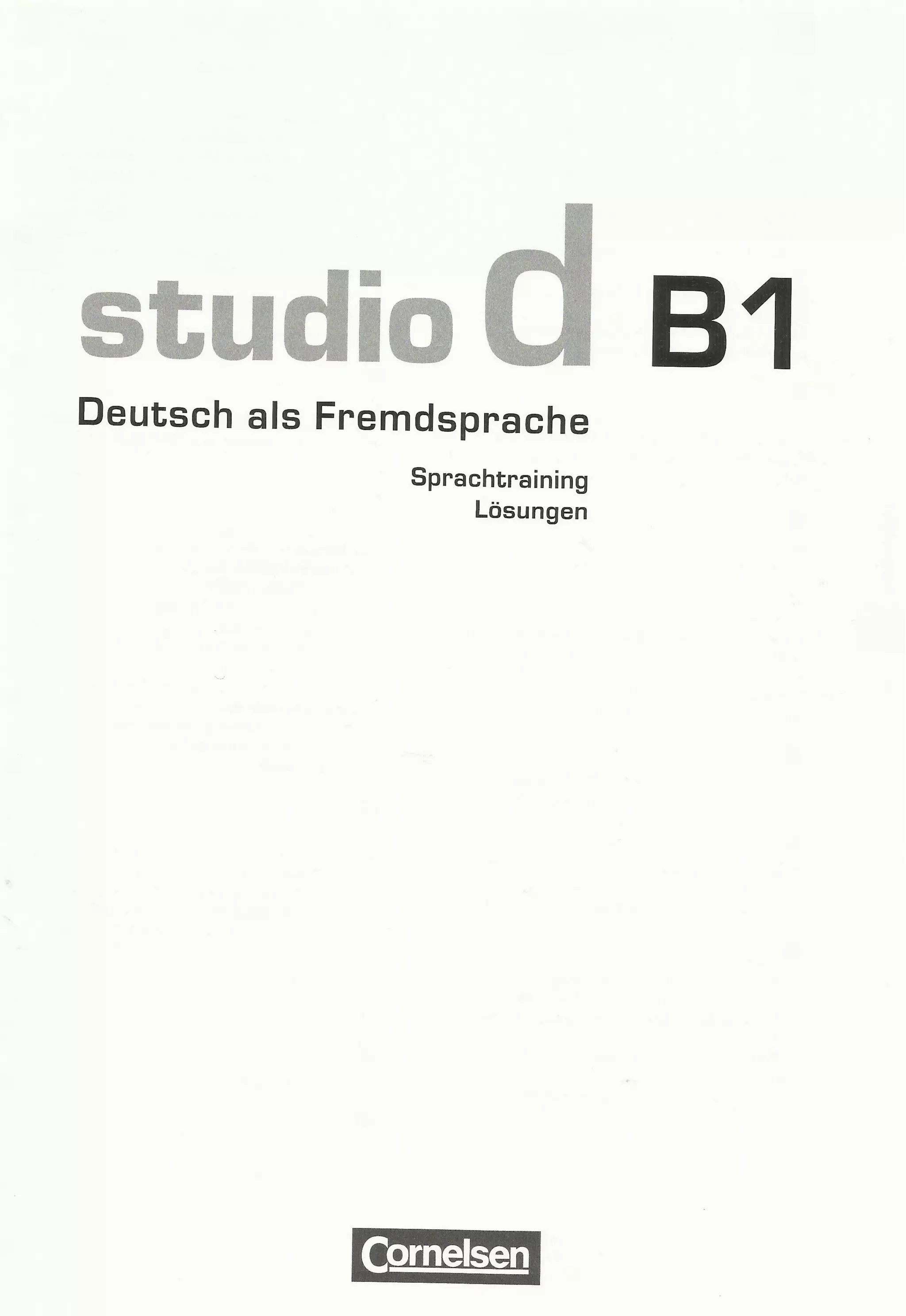 250043199 studio-d-b1-sprachtraining-loesungen-pdf | PDF