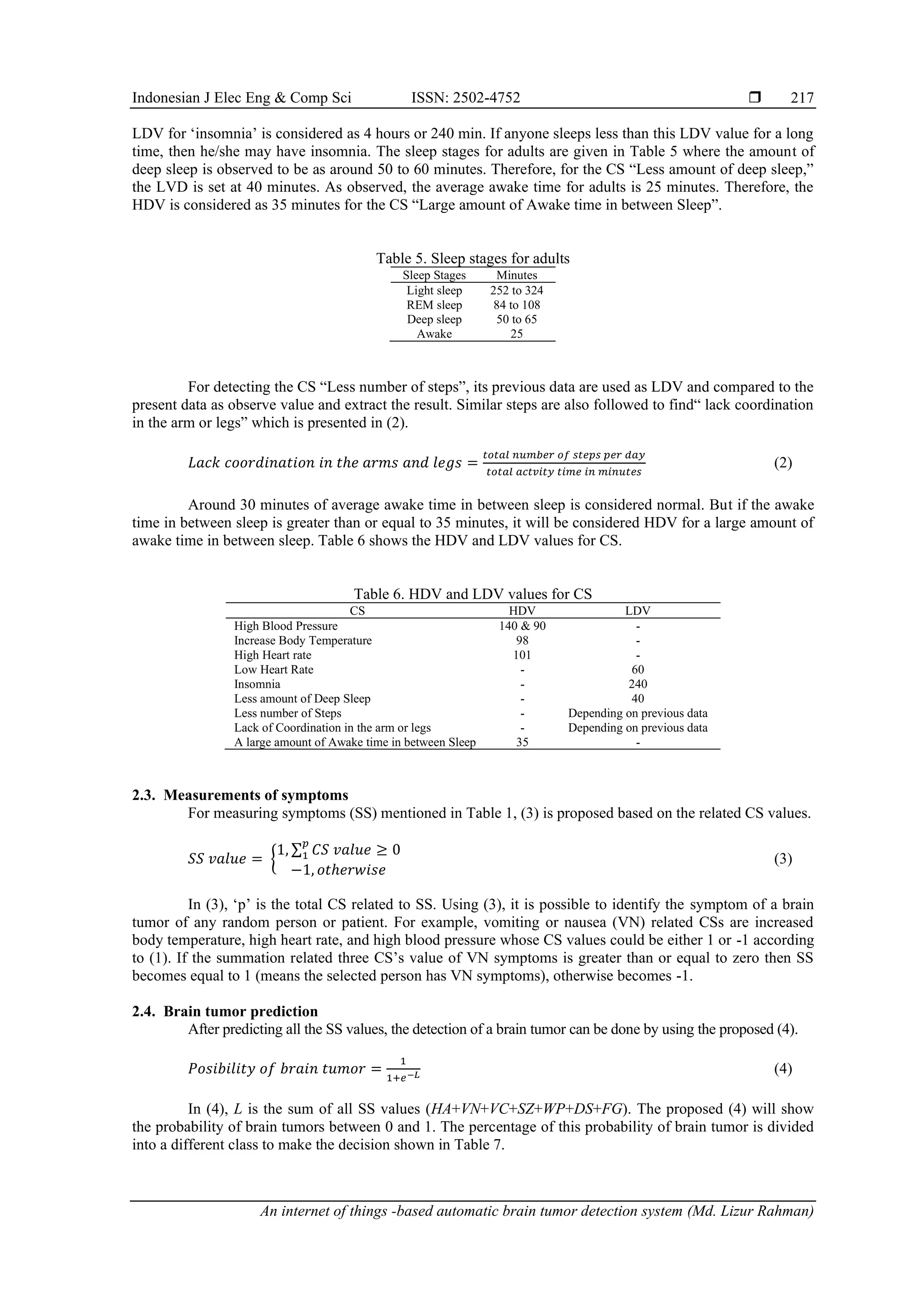 An Internet Of Things Based Automatic Brain Tumor Detection System Pdf