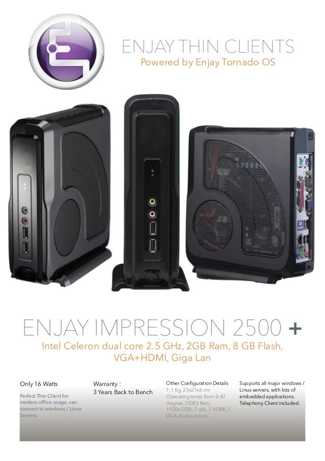 Enjay Impression 2500 plus with Enjay Tornado OS