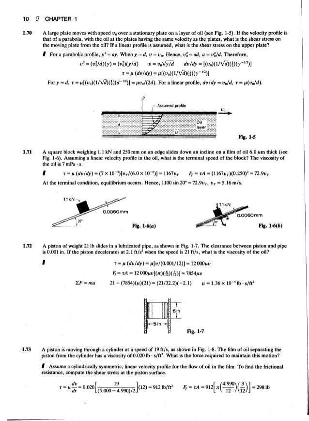 Fluid mechanics and hydraulics: SOLVED PROBLEMS | PDF