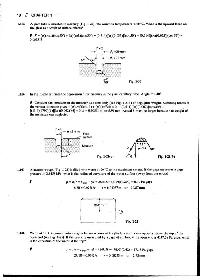 Fluid mechanics and hydraulics: SOLVED PROBLEMS | PDF