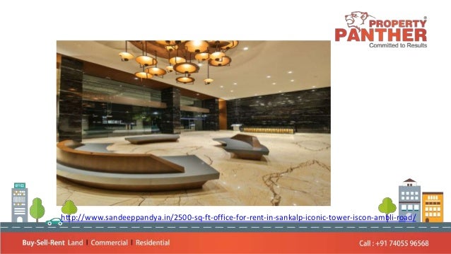 Office For Rent In Iscon Ambli Road Ahmedabad Sankalp Iconic Tower