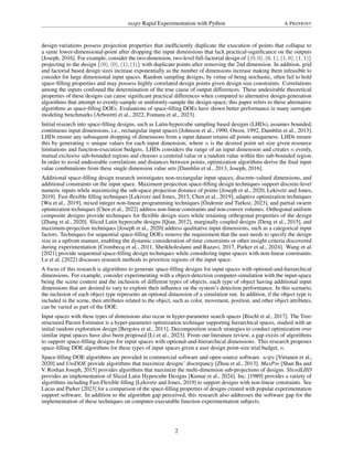 RAPID EXPERIMENTATION WITH PYTHON CONSIDERING OPTIONAL AND HIERARCHICAL ...