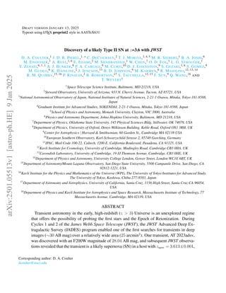 Discovery of a likely Type II SN at z=3.6 with JWST | PDF