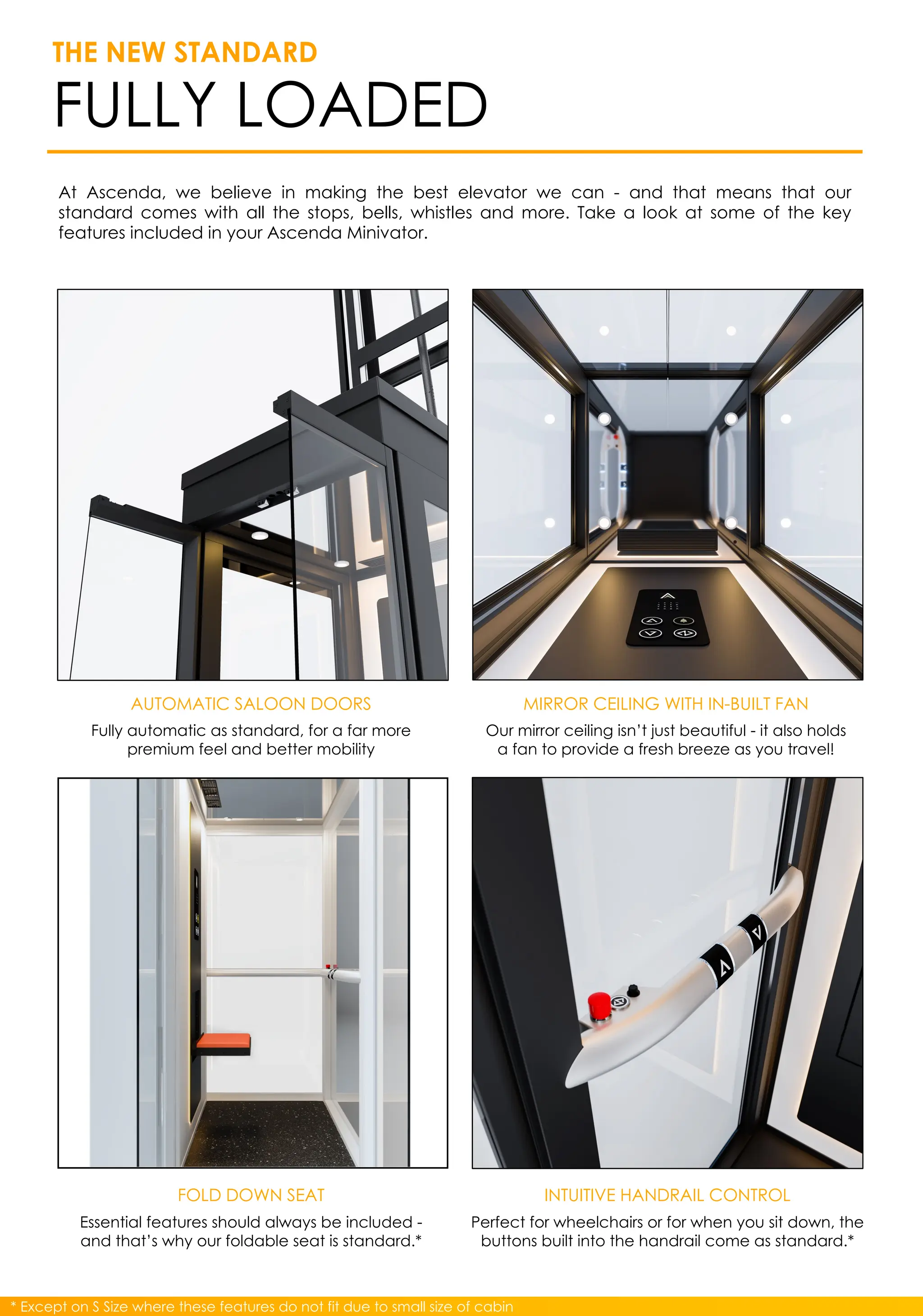 Ascenda: Fully-Loaded Home Elevator by Cibes | PDF
