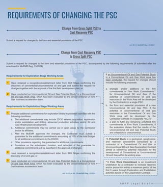 Key Changes in the New Regulation on Gross Split Production Sharing ...
