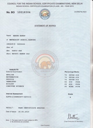 12th marks (1) | PDF