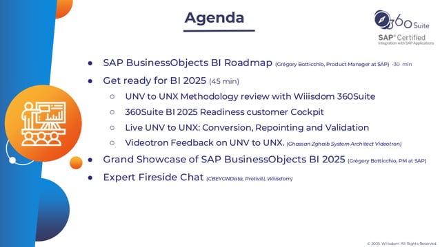Get Ready for SAP BusinessObjects BI 2025 with 360Suite | PDF