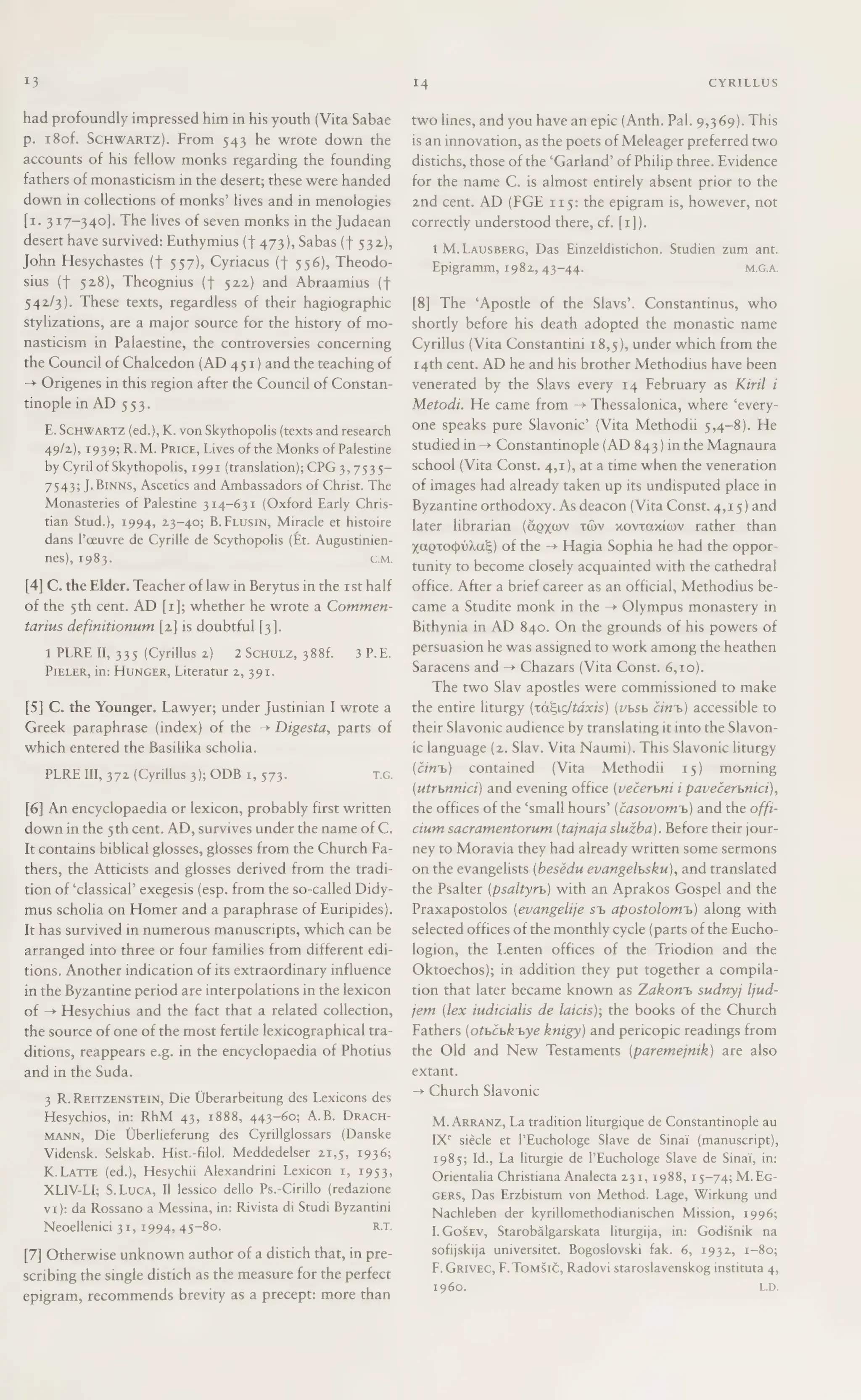 Brills New Pauly Encyclopaedia Of The Ancient World Cyrepy Hubert ...