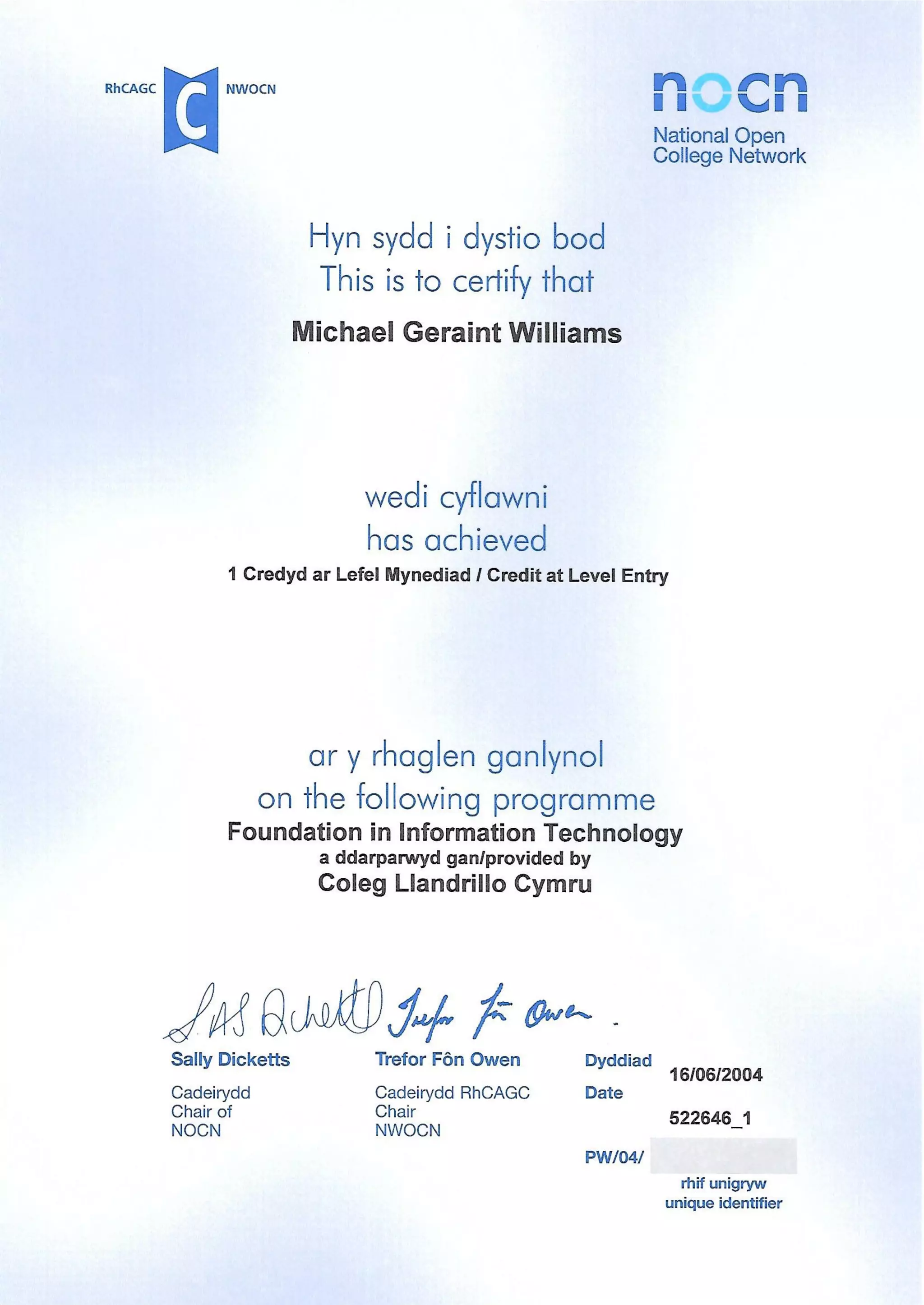 IT & Key Skills Cert | PDF