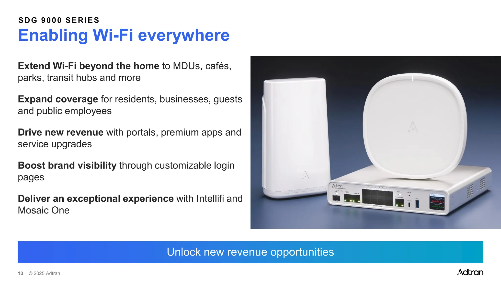 SDG 9000 Series: Unleashing multigigabit everywhere | PDF