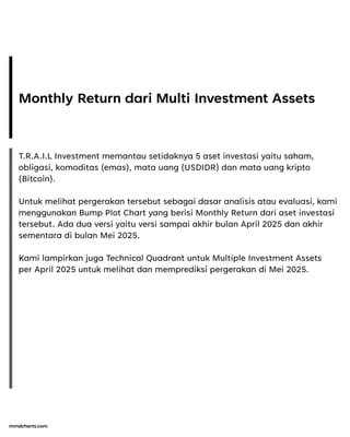 BERKENALAN DENGAN BUMP PLOT MULTI INVESTMENT ASSETS | PDF