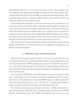 Primordial Black Holes and the First Stars | PDF