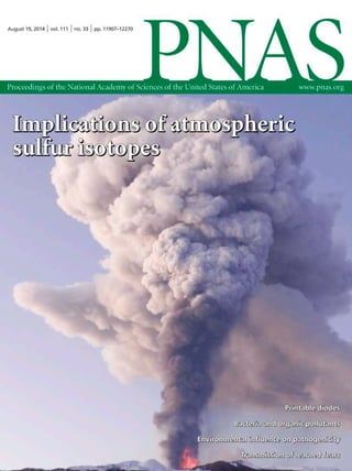 S-isotope-PNAS-2014-Shaheen-1406315111 with cover | PDF