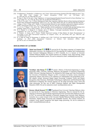 A new function of stereo matching algorithm based on hybrid convolutional neural network | PDF