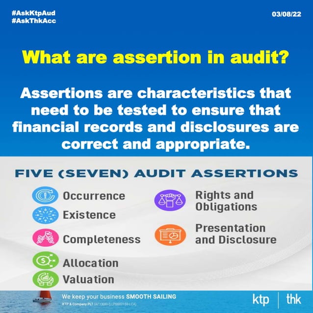 Audit Assertion Pptx