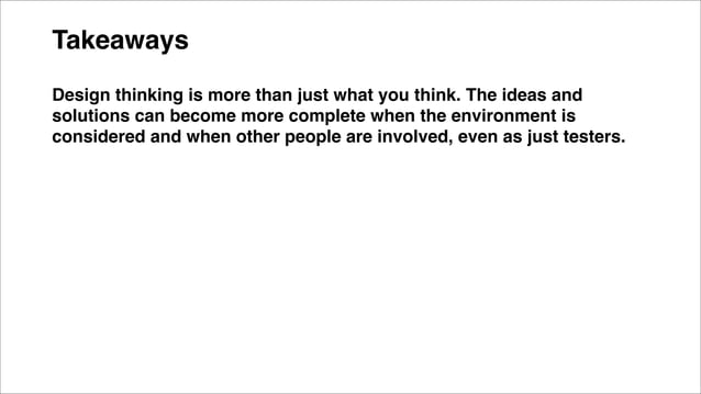 Apply Design Thinking | PPT