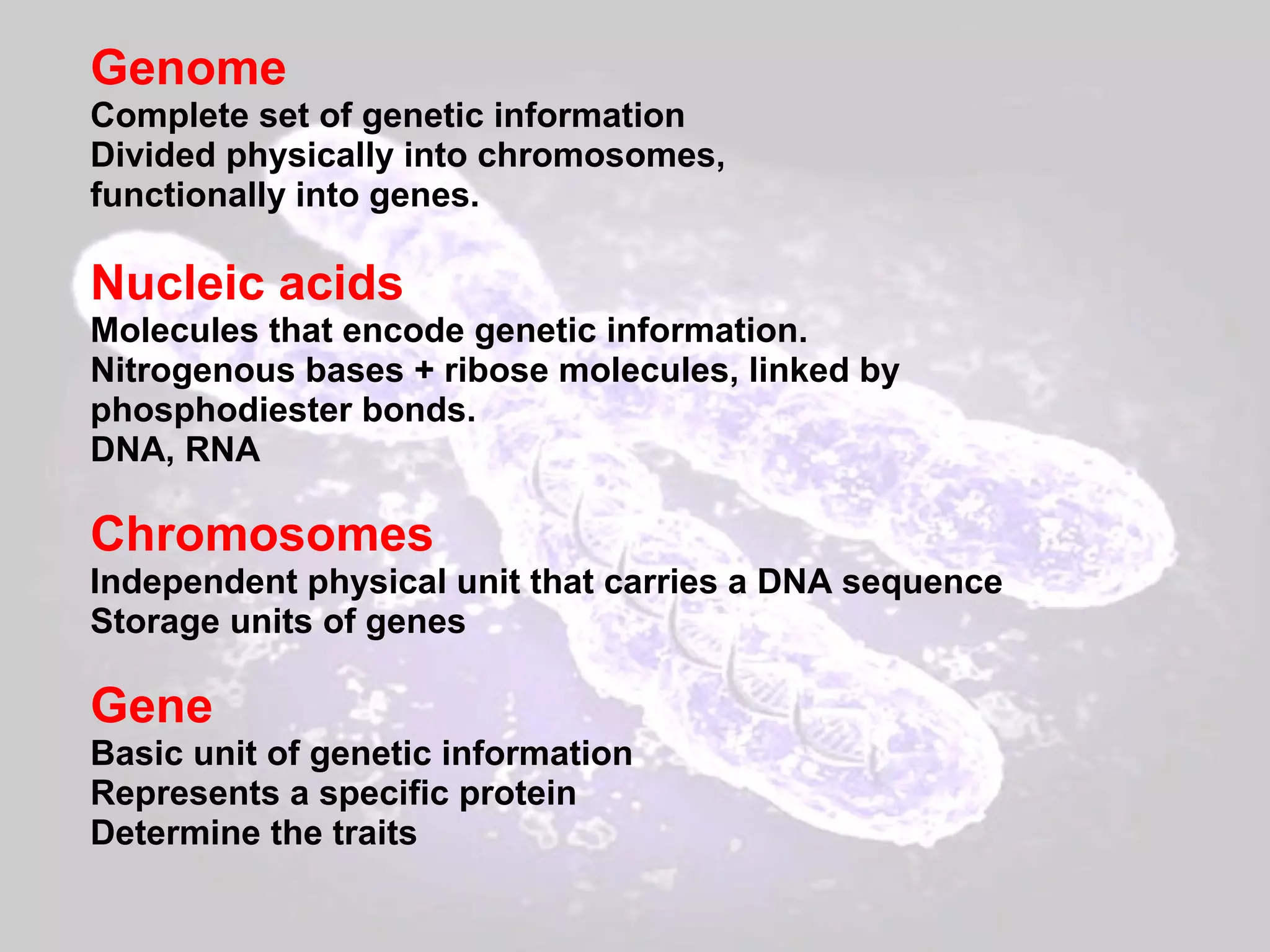 Presentation on introduction to Genetics | PPT