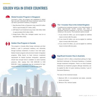 Golden Visa | PDF | Travel Preparation and Advice | Travel