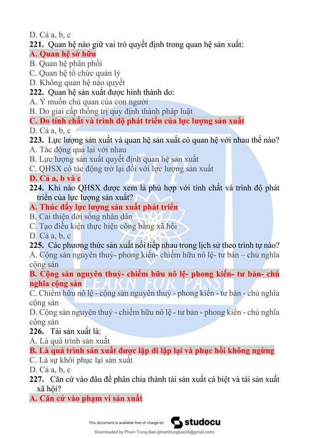 250 câu trắc nghiệm kinh tế chính trị.pdf