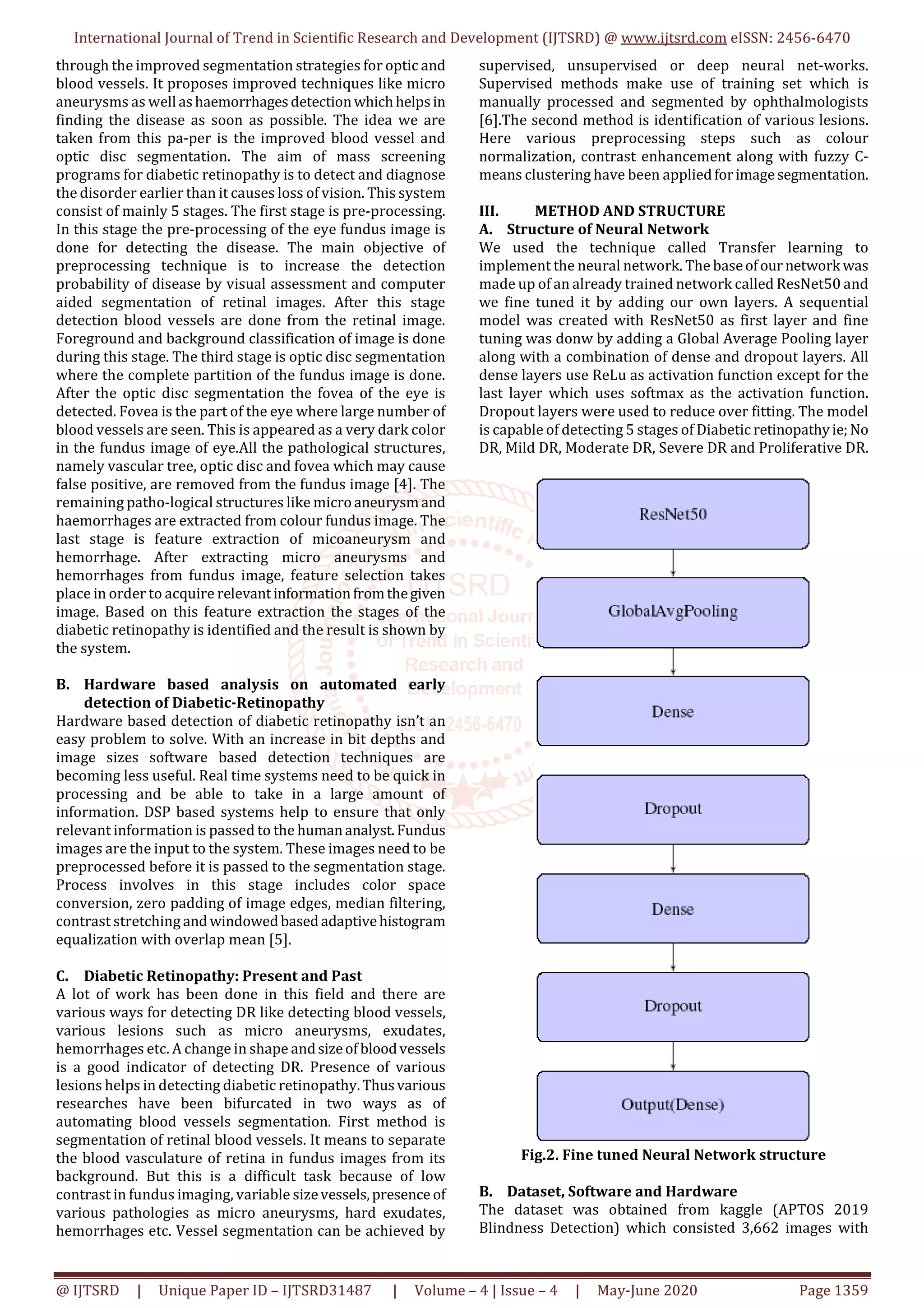 Diabetic Retinopathy Detection Using Neural Networking Pdf
