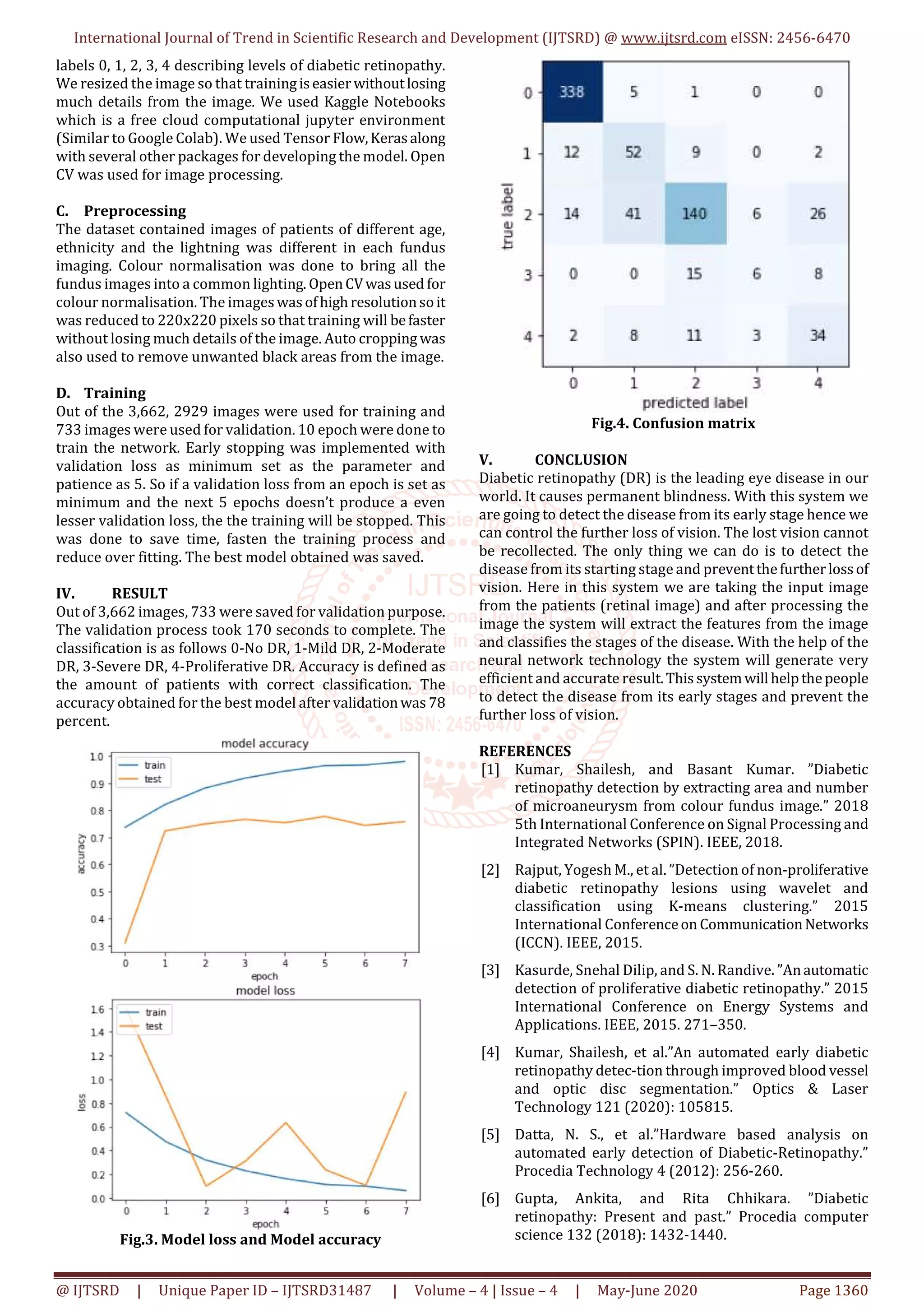 Diabetic Retinopathy Detection Using Neural Networking Pdf